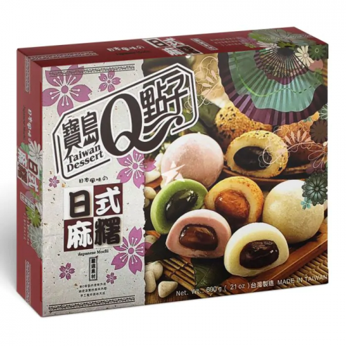 Osta Taiwan Dessert - Japanese Mixed Mochi 600g Coopers Candy
