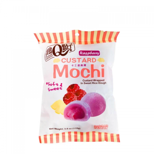 Osta Taiwan Dessert Custard Mochi Raspberry Flavour 110g Coopers Candy