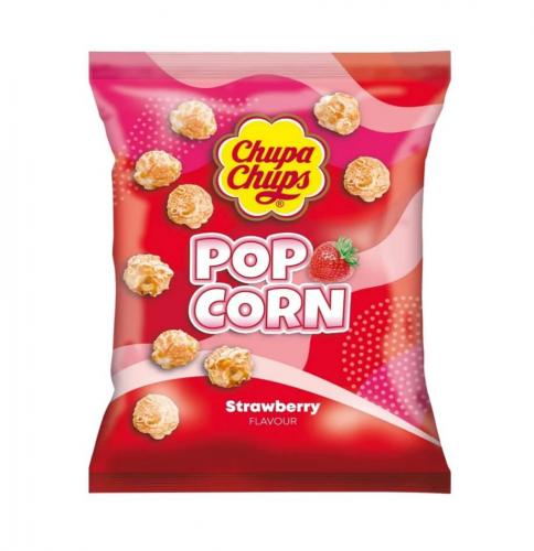 Osta Chupa Chups Popcorn Strawberry 90g Coopers Candy
