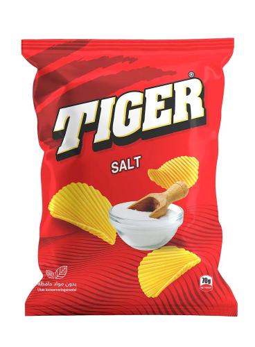 Osta Tiger Chips Salt 70g Coopers Candy