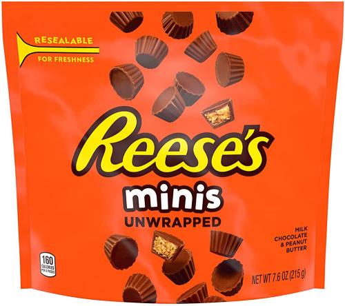 Osta Reeses Minis Unwrapped Peanut Butter Cups 215g Coopers Candy