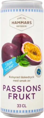 Osta Hammars Passions Frukt Utan Socker 33cl Coopers Candy