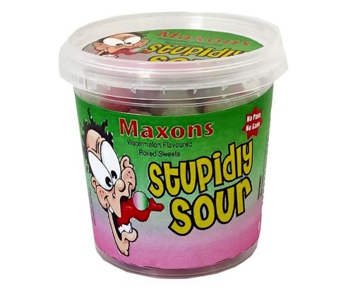 Osta Maxons Stupidly Sour - Watermelon 100g Coopers Candy