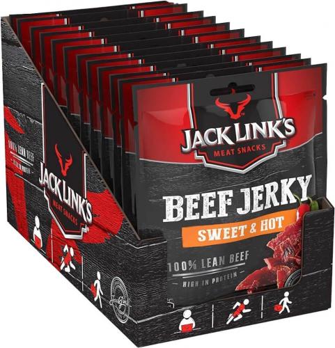 Osta Jack Links Beef Jerky Sweet And Hot 70g X 12st Coopers Candy