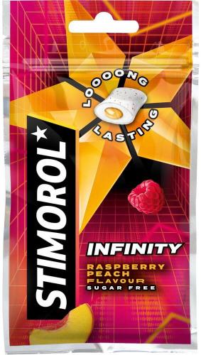 Osta Stimorol Infinity Raspberry Peach 30g Coopers Candy