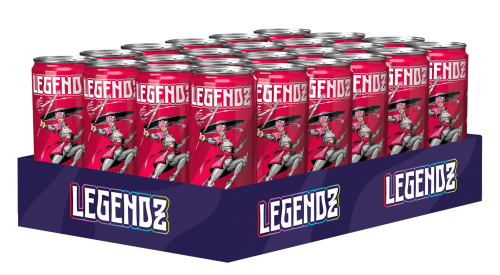 Osta Legendz Raspberry Ronin 33cl x 24st (helt flak) Coopers Candy