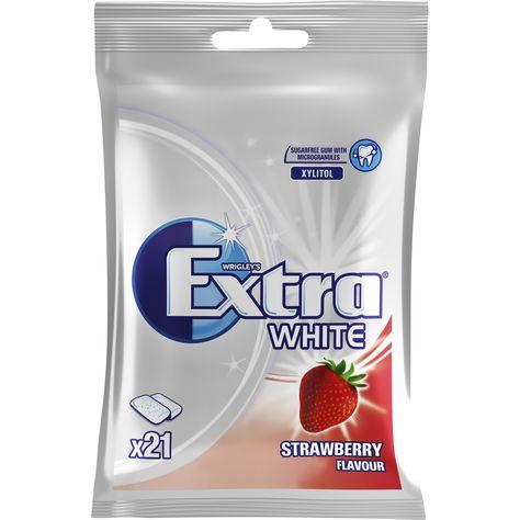 Osta Wrigleys Extra Tuggummi White Strawberry 29g Coopers Candy