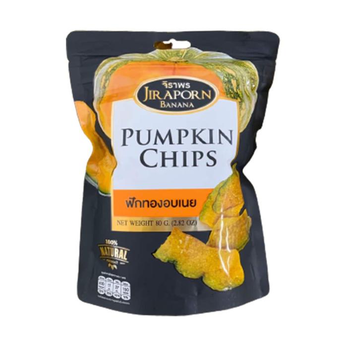 Osta Jiraporn Pumpkin Chips 80g(BF:2024-10-13) Coopers Candy
