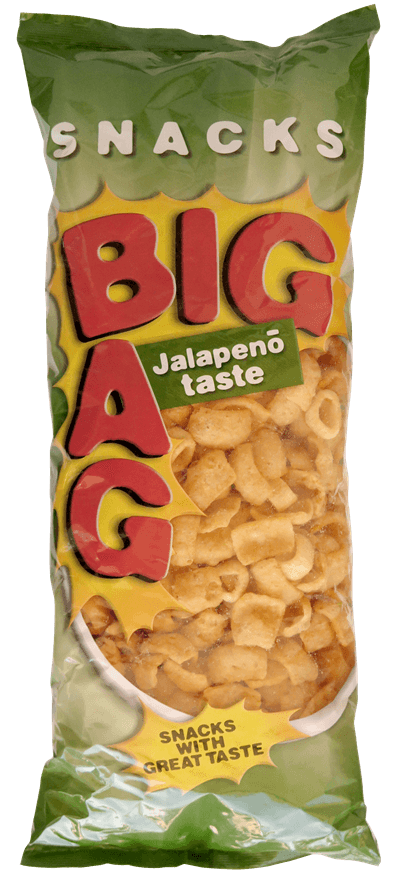 Osta OK Snacks Big Bag Jalapeno Taste 330g Coopers Candy