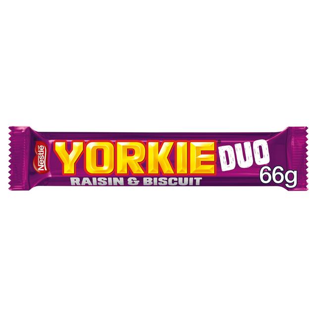 Osta Nestle Yorkie Raisin & Biscuit Duo 66g Coopers Candy
