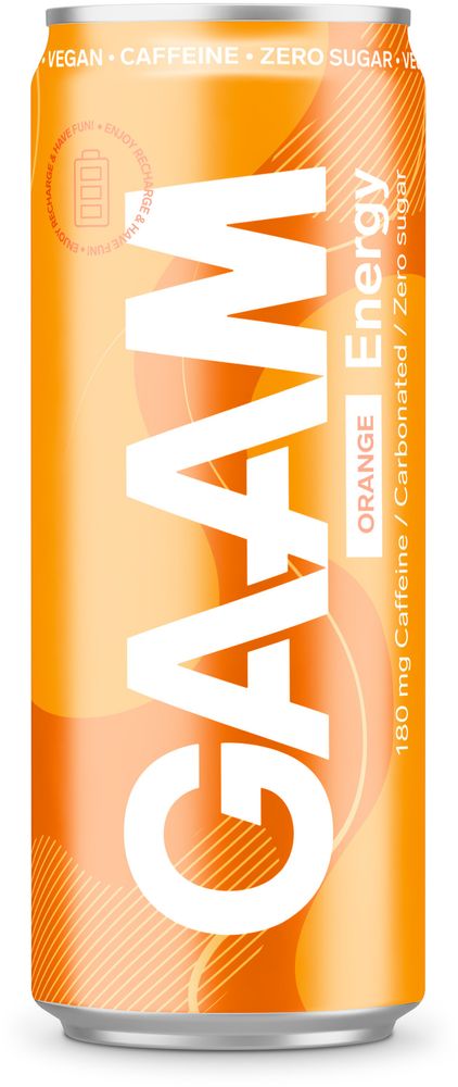 Osta GAAM Energy - Orange 33cl (BF: 2024-06-10) Coopers Candy